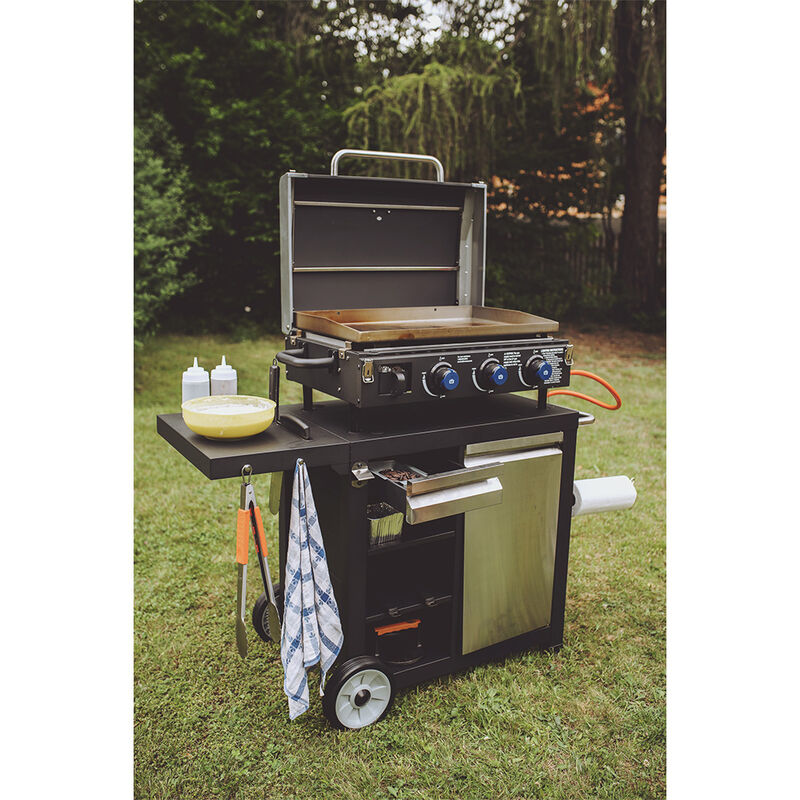 Razor Preparation Cart for Portable Griddles | Overton's
