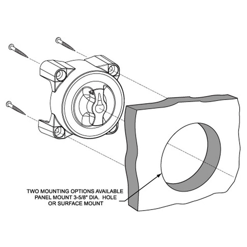 Blue Sea Systems e-Series 9003e Single Circuit Battery Switch | Overton's