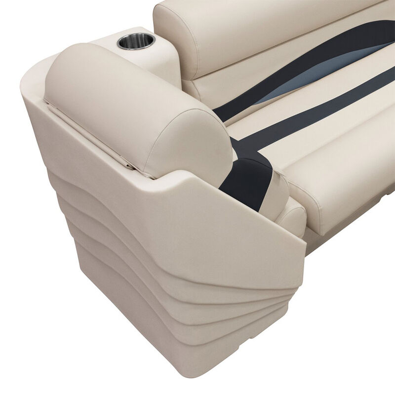 Wise Premier Pontoon Boat Seat Lean-Back Lounge, Right Side | Overton's