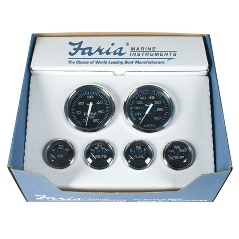 Faria Chesapeake SS 6-Gauge Set | Overton's