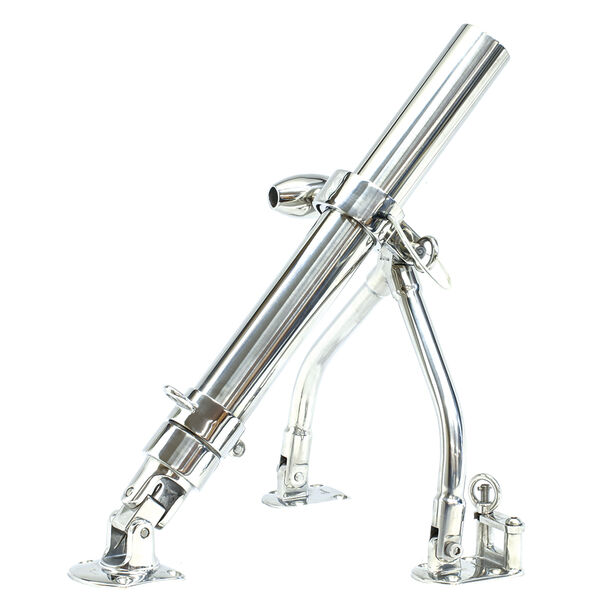 Tigress Large Adjustable Side-Mount Outrigger Holder, 2" OD | Overton's