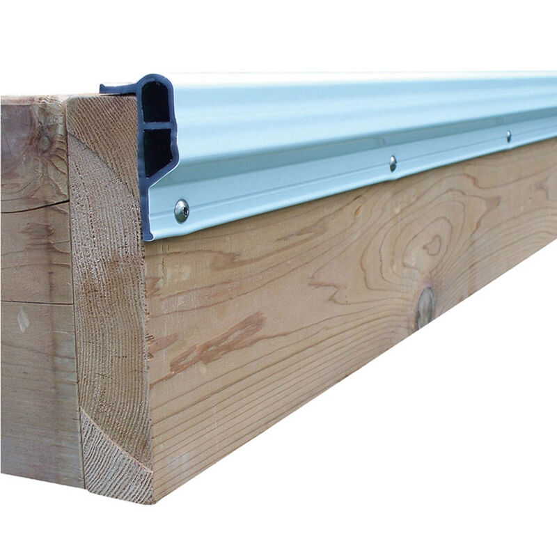 Dock Edge Dock Guard Profile, 90', White
