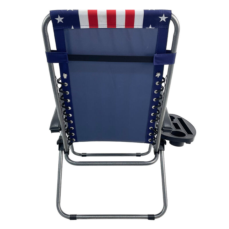 Camping World Flag Everyday Zero Gravity Chair - Red/White/Blue