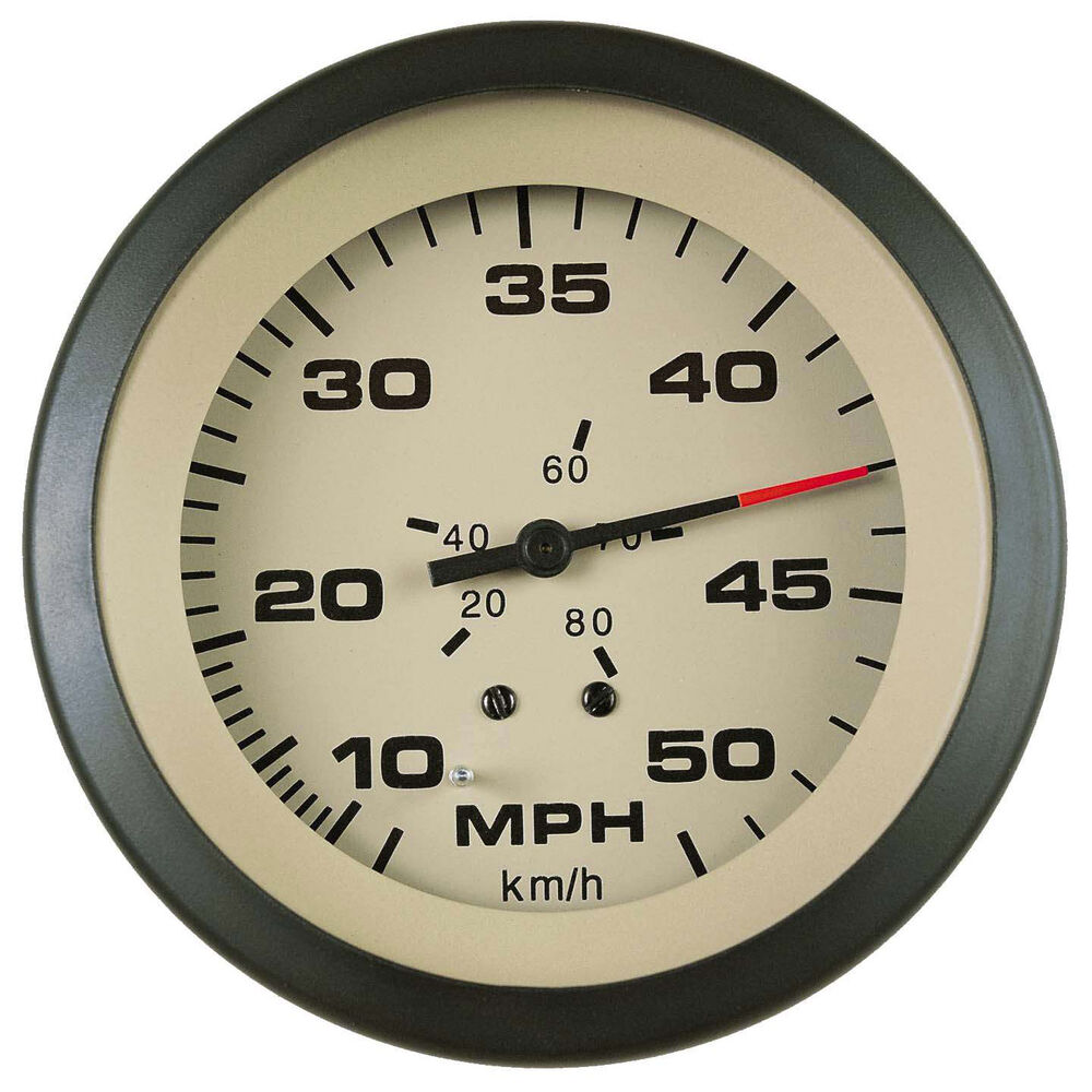 Sierra Sahara 3" Speedometer, 50 MPH | Overton's