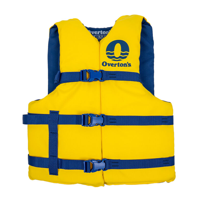 Universal Adult Life Jackets 4-Pack, Yellow | Overton's