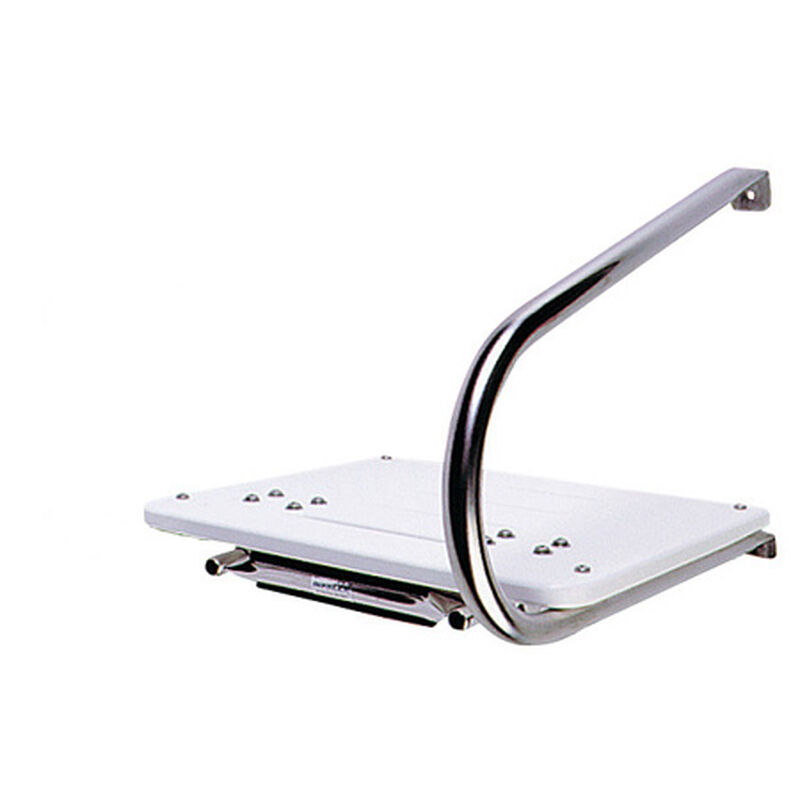 EEz-In Outboard Transom Platform with Two-Step Telescoping Ladder ...