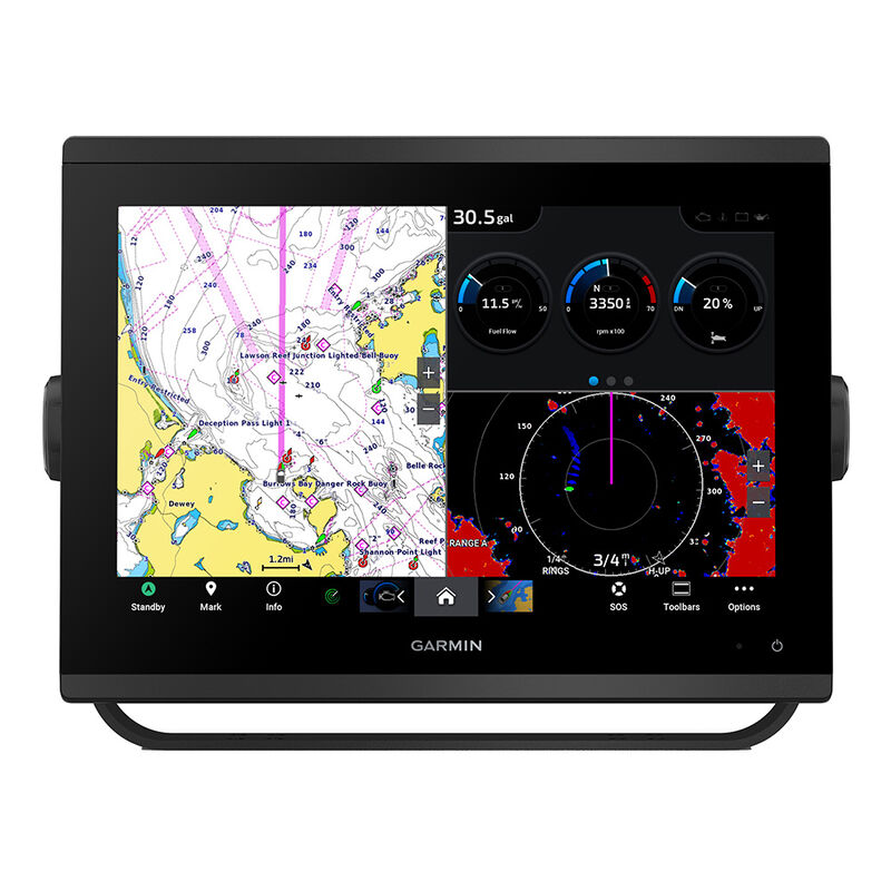 Garmin GPSMAP 1243 Chartplotter GN+ | Overton's