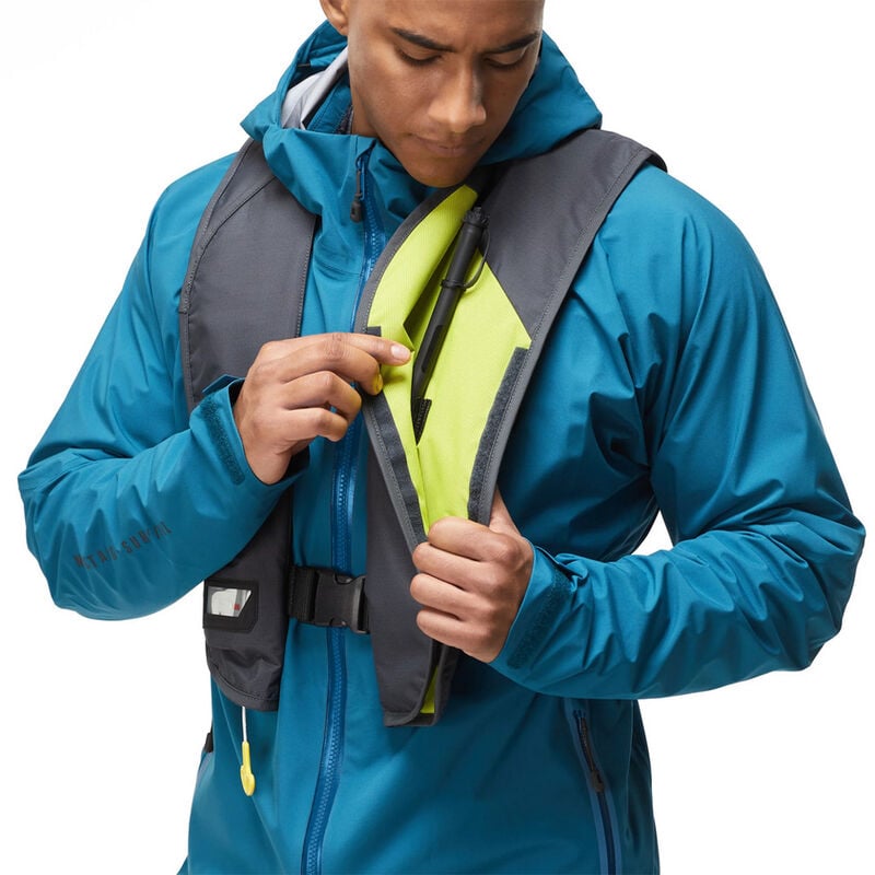 Mustang Survival MIT 100 Manual Inflatable PFD, Admiral Gray