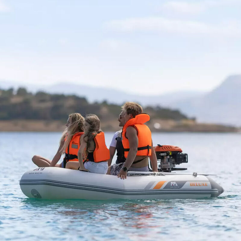 Aqua Marina 9'9" A-Deluxe Inflatable Speed Boat with Aluminum Deck ...