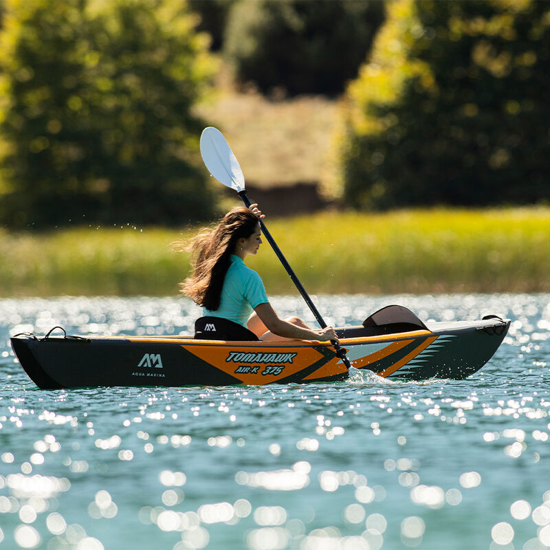 Aqua Marina AIR-K 12'4" Tomahawk High-Pressure Inflatable Kayak | Overton's