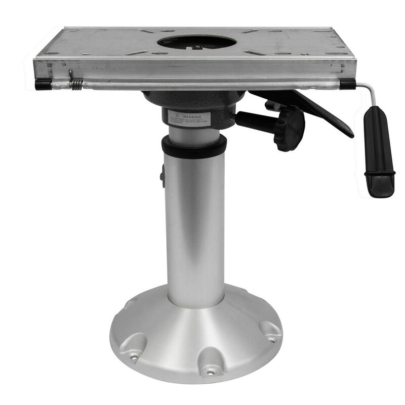 Wise Standard Air-Powered Adjustable Marine Pedestal with 2-3/8" Post ...