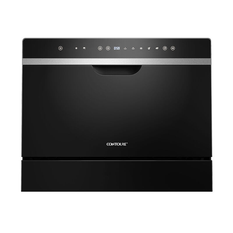 Contoure Compact Dual Use Dishwasher - Deluxe Black Glass