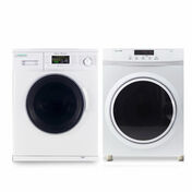 Equator Compact Stackable Washer and Dryer Set, White with EW824N ...