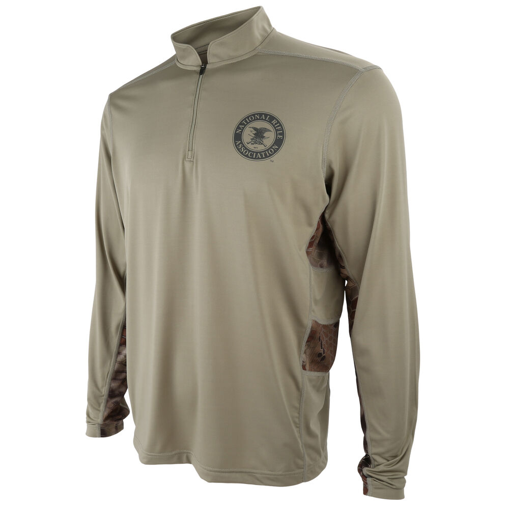 NRA Men’s Performance Long-Sleeve Quarter-Zip Tee | Overton's