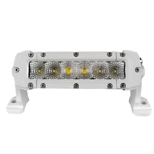 Marine Sport Single Row 8” LED Light Bar, White | Overton's