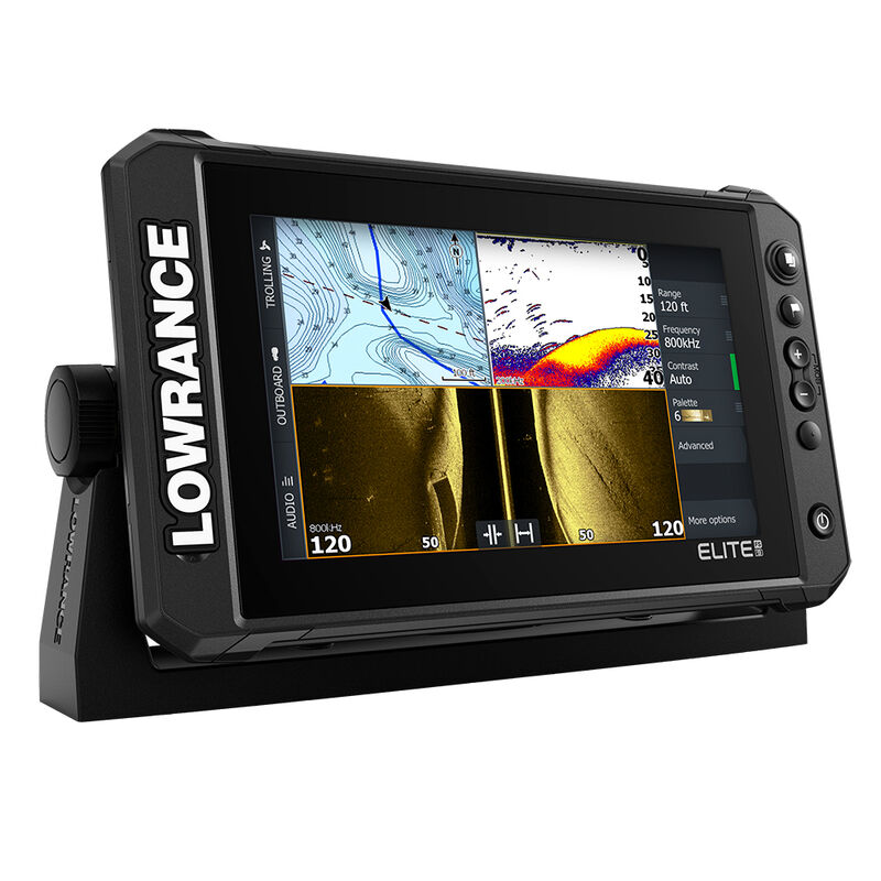 Lowrance Elite FS 9 Chartplotter/Fishfinder w/ Active Imaging; 3-in-1 ...