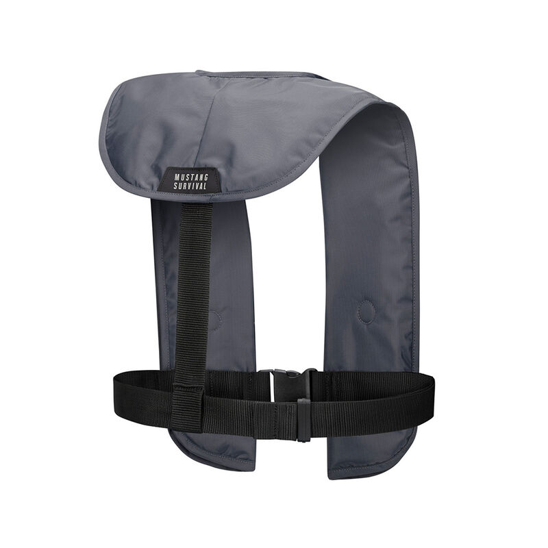 Mustang Survival MIT 100 Automatic Inflatable PFD, Admiral Gray | Overton's