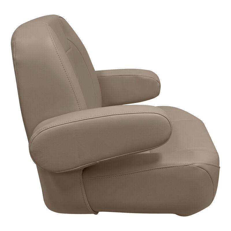 Wise Mid Back Pontoon Helm Seat with Flip-Up Arm Rests | Overton's