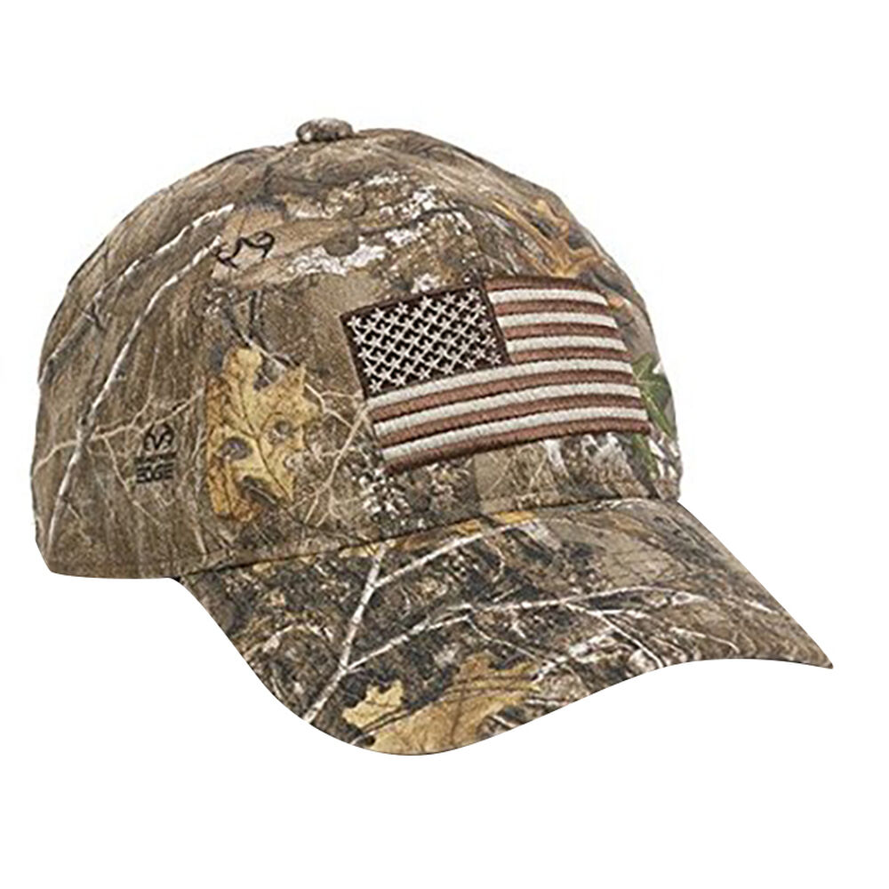 Camo American Flag Cap | Overton's