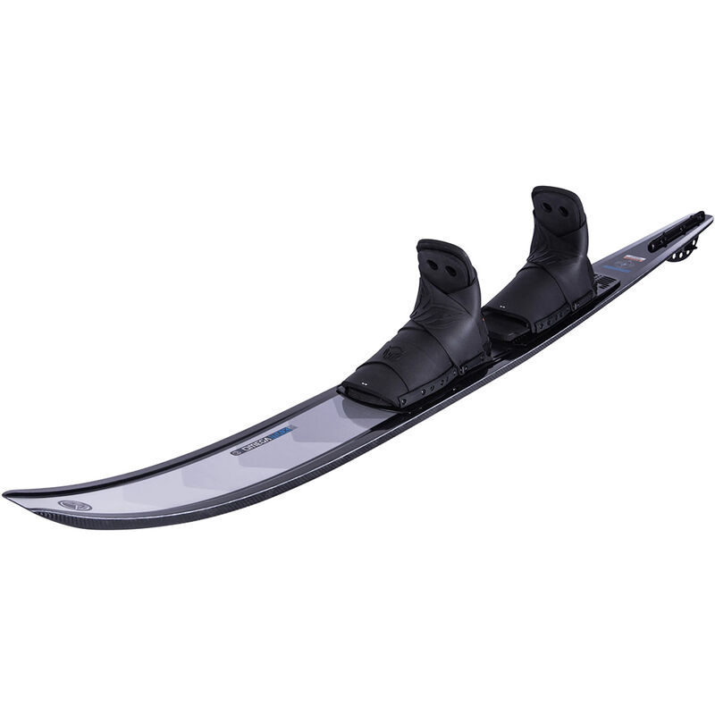 HO Sports Carbon Omega Max Slalom Waterski with Double Animal Plate ...