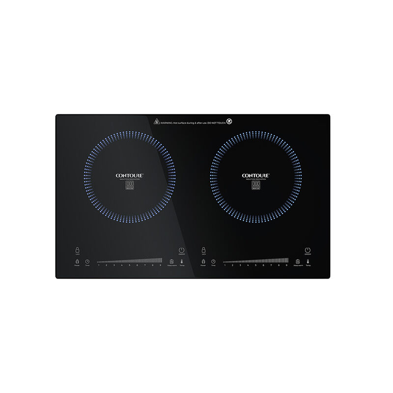 CONTOURE Deluxe Built-In Double Burner Induction Cooktop
