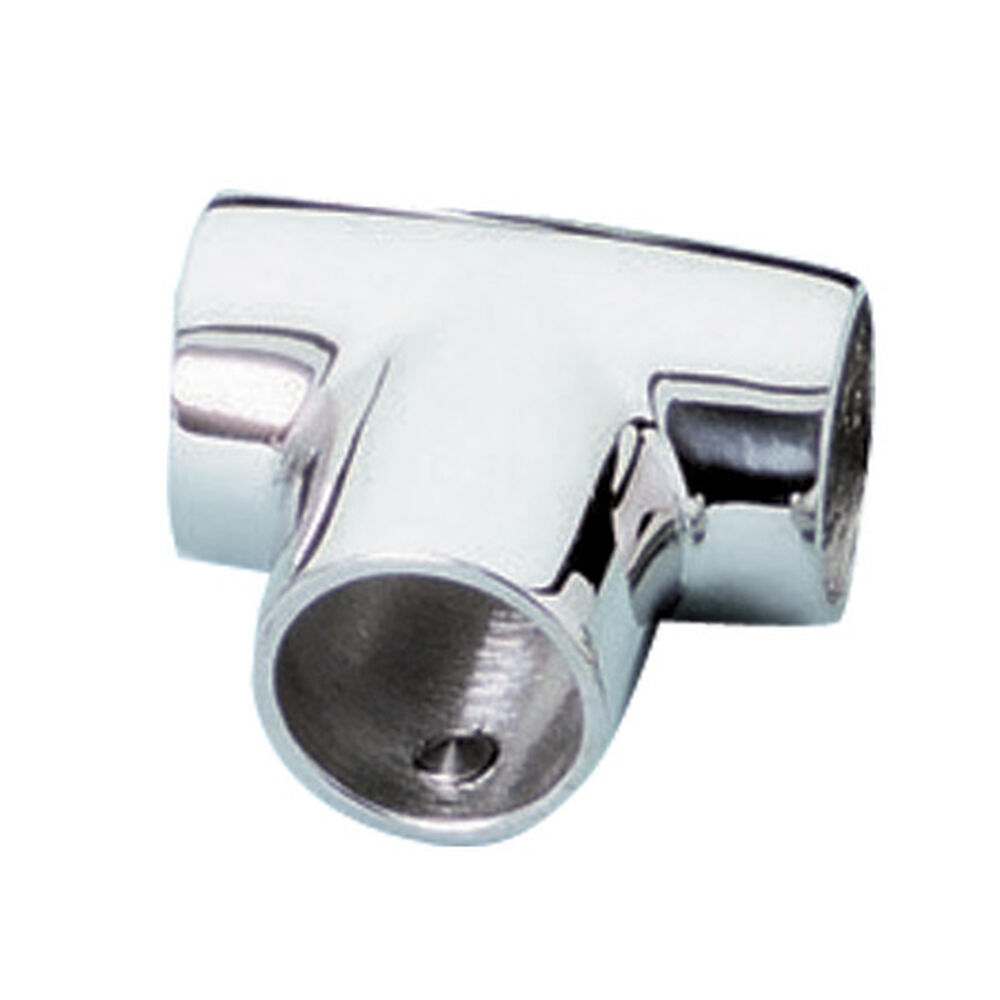 Whitecap Universal 90° Tee Rail Fitting, Stainless Steel | Overton's