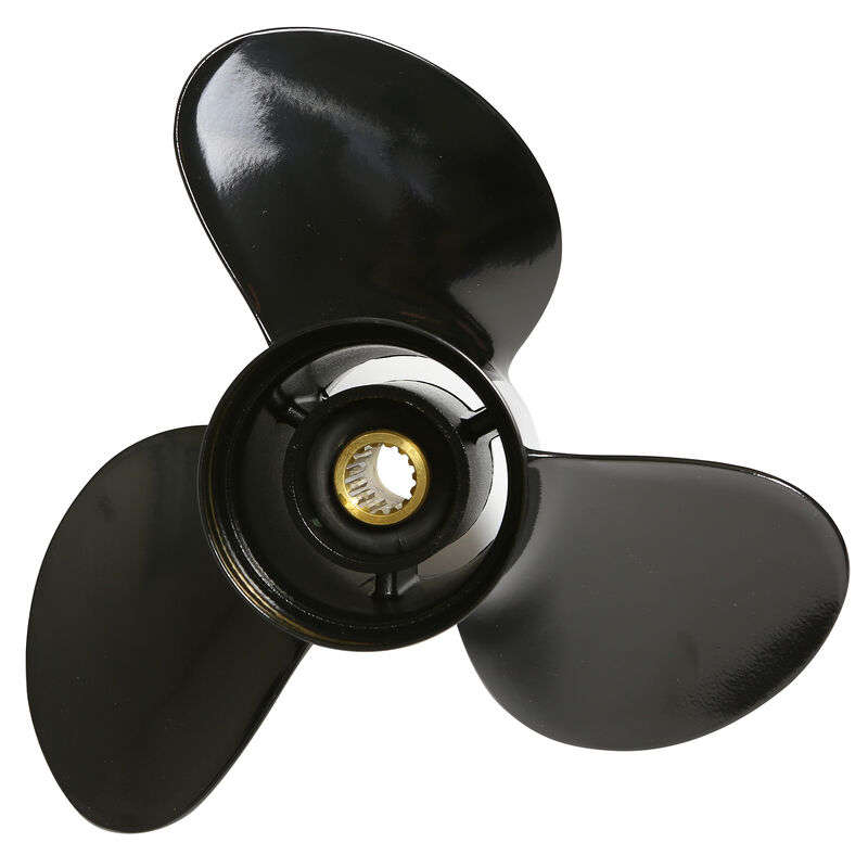 Michigan Wheel 3-Blade Prop, Pressed Rubber Hub / Aluminum, 14 dia x 17 ...