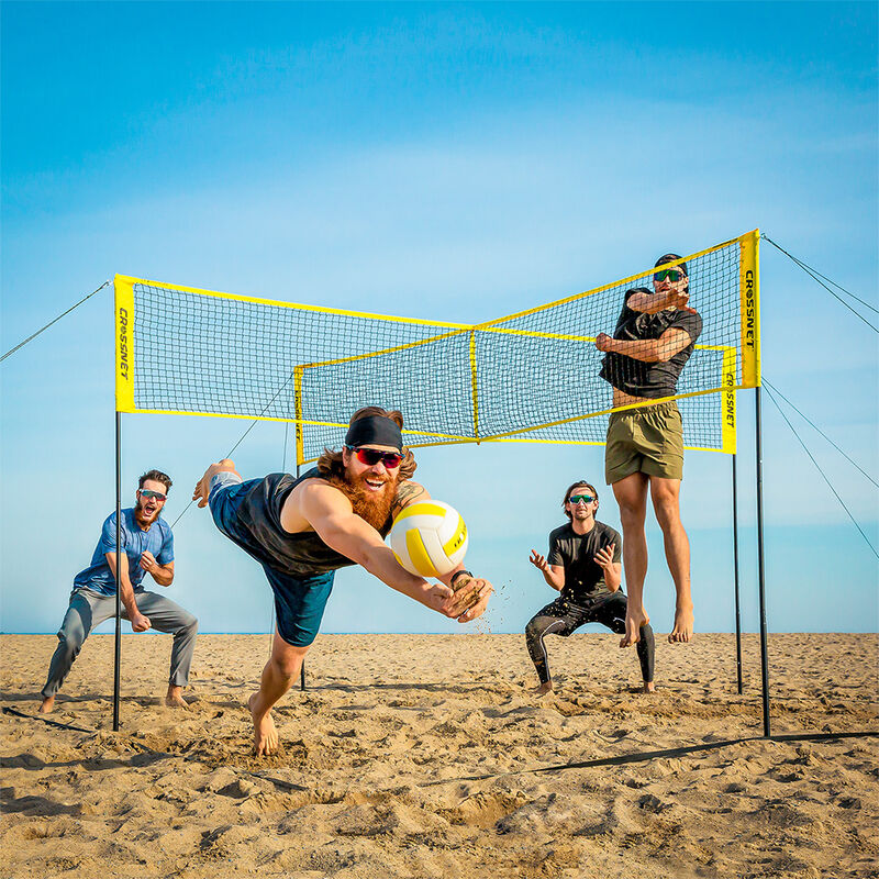 Crossnet Four Square Volleyball Game Ultimate Bundle | Overton's