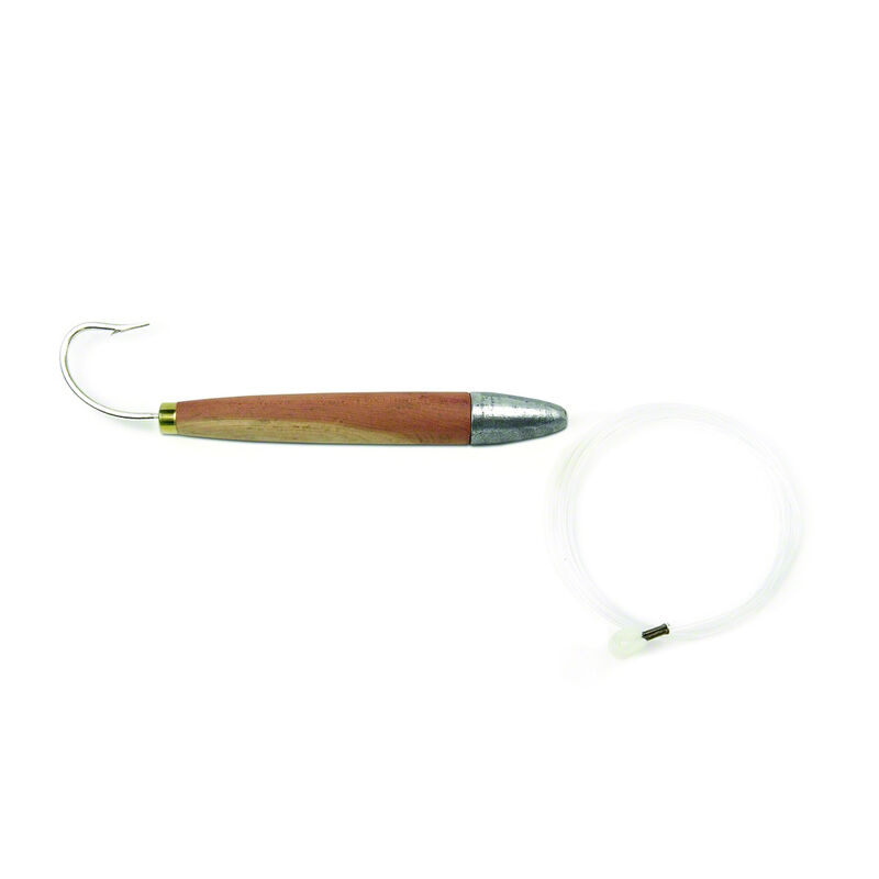 Sea Striker Rigged Cedar Plug Fishing Lure | Overton's