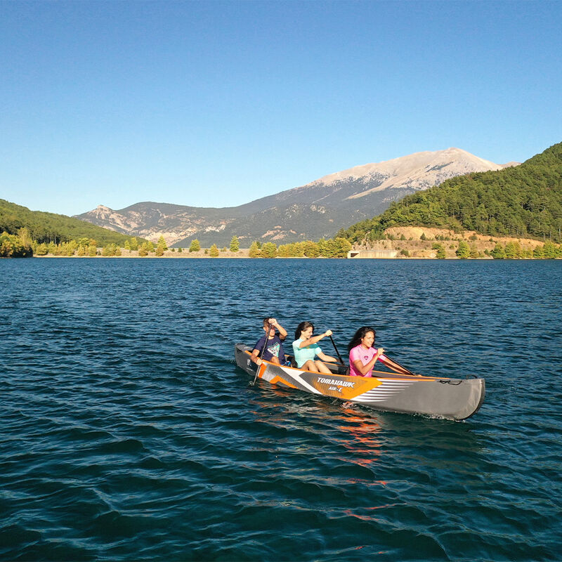 Aqua Marina AIR-C 15'8" Tomahawk High-Pressure Inflatable Canoe | Overton's