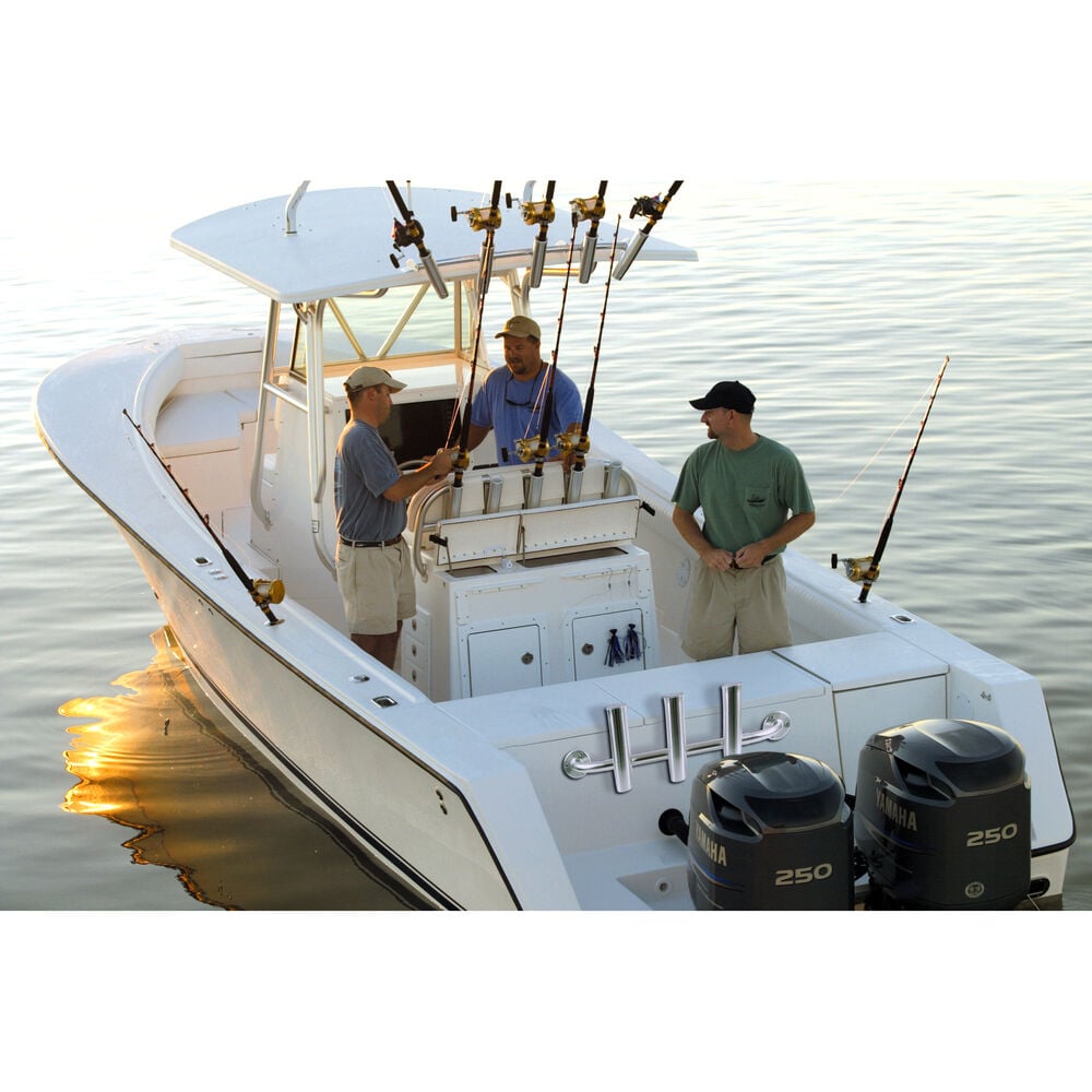 Taco Adjustable 4-Rod Transom-Mount Rod Holder | Overton's