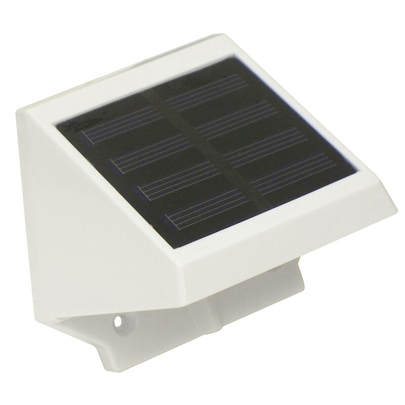 Dock Edge Side-Mount Solar Light, White | Overton's