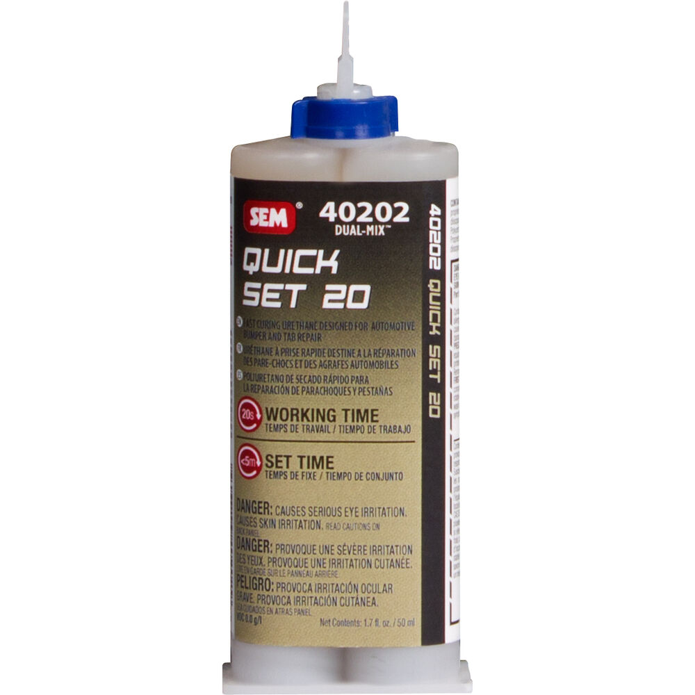 SEM Dual Mix Quick Set 20 Adhesive, 1.7 oz. | Overton's