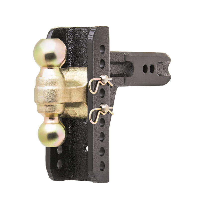 Husky Towing Adjustable Ball Mount Kit With Dual Ball For 2-1/2 Inch ...