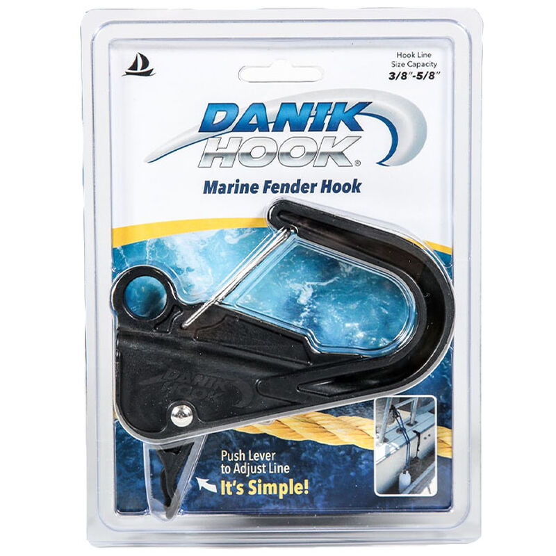 Danik Hook Adjustable Fender Hook, Black | Overton's