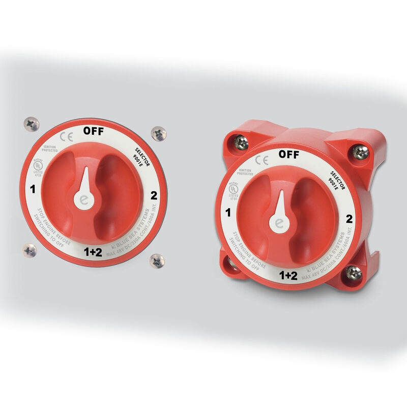 Blue Sea E-Series 3-Position Battery Switch w/Alternator Field ...
