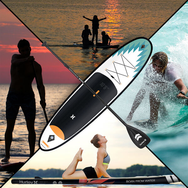 Hurley Advantage 10' 6" Outsider Inflatable Stand-Up Paddleboard ...