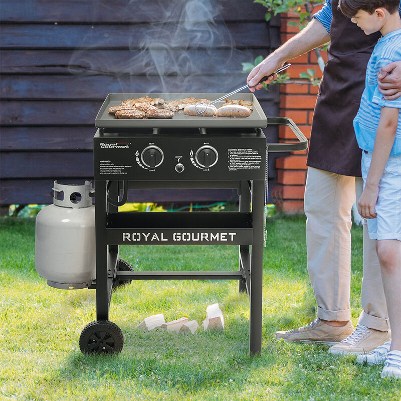 Royal Gourmet 23" 2-Burner Flat Top Gas Griddle | Overton's