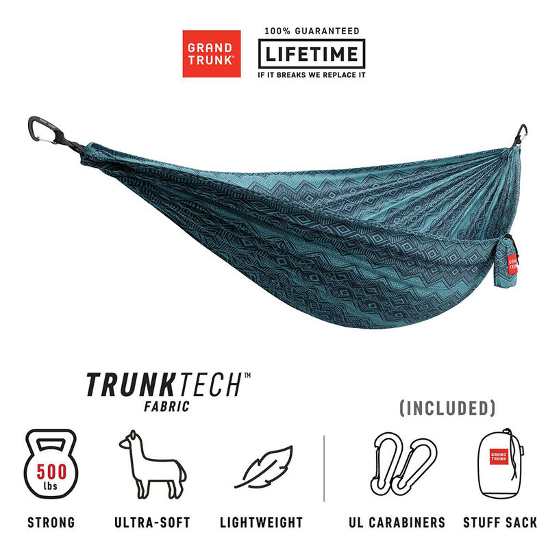 Grand Trunk TrunkTech Double Hammock, Prints | Overton's