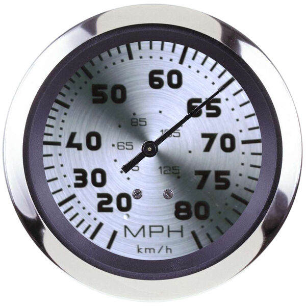Sierra Sterling 3" Speedometer, 80 MPH | Overton's