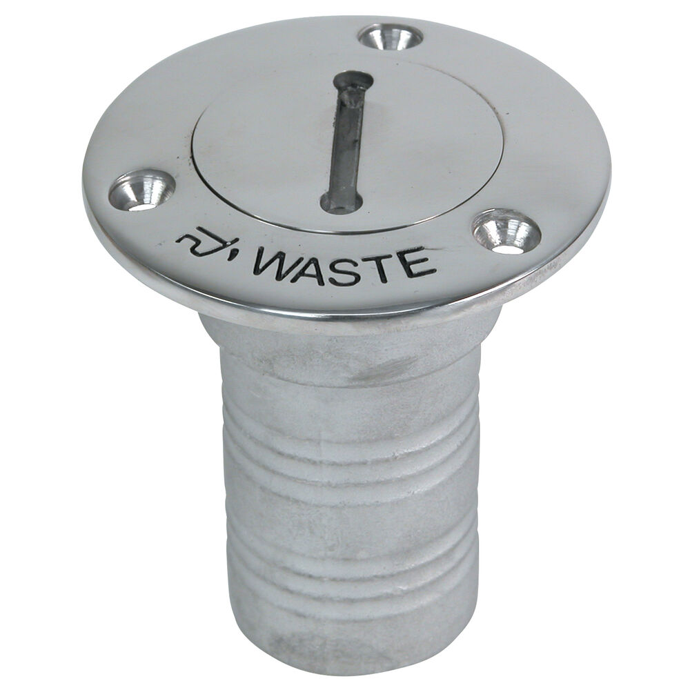 Whitecap Hose Waste Deck Fill with Key | Overton's
