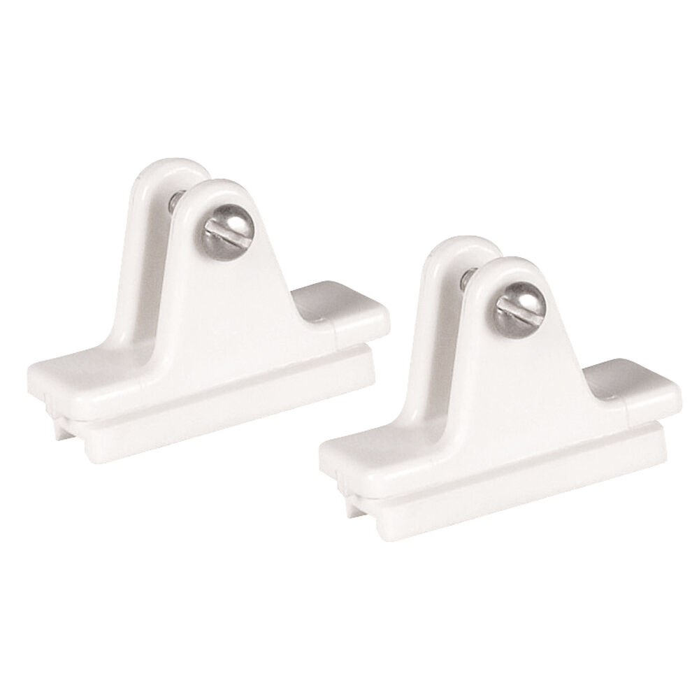 Bimini Top Fittings - Nylon Slide Track Deck Mount, pr. | Overton's