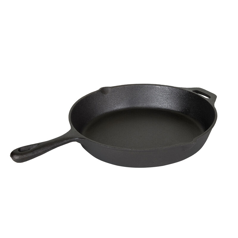 Stansport 12" Pre-Seasoned Cast Iron Skillet | Overton's
