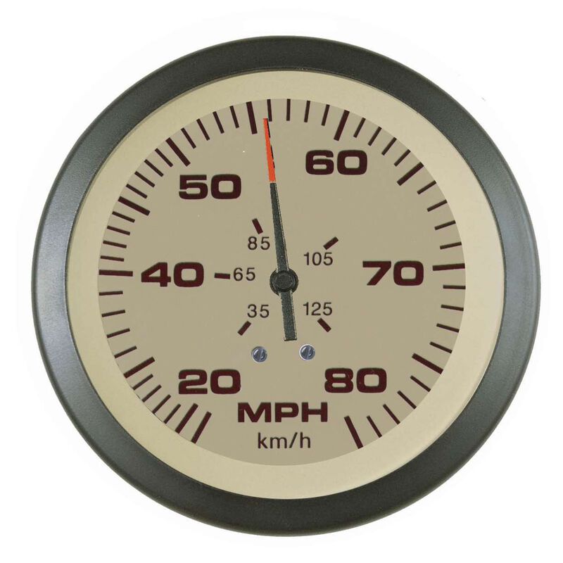 Sierra Sahara 3" Speedometer, 80 MPH | Overton's