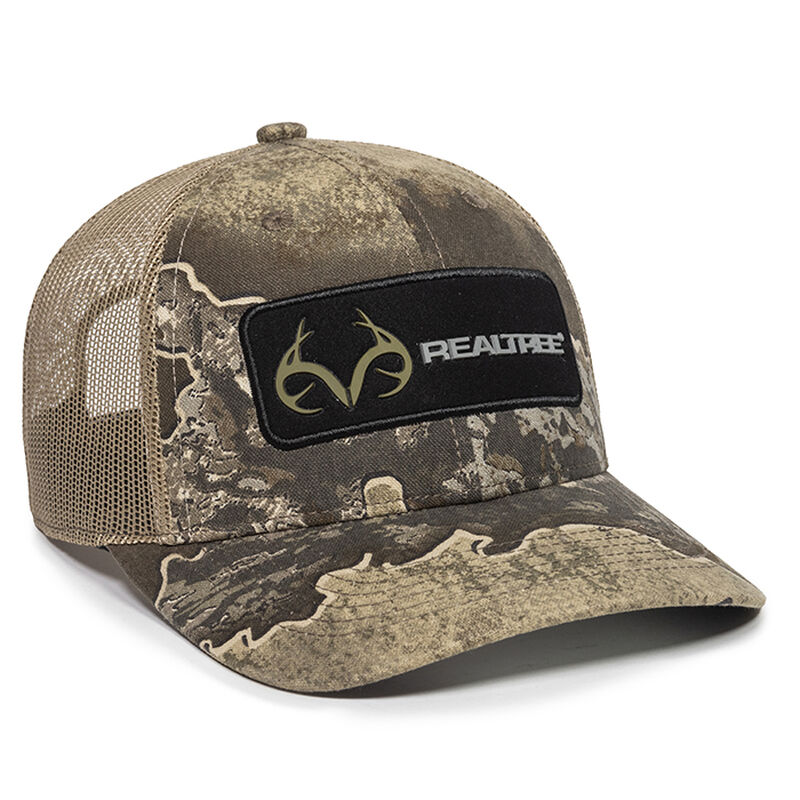 Realtree Iconic Patch Camo Mesh-Back Cap