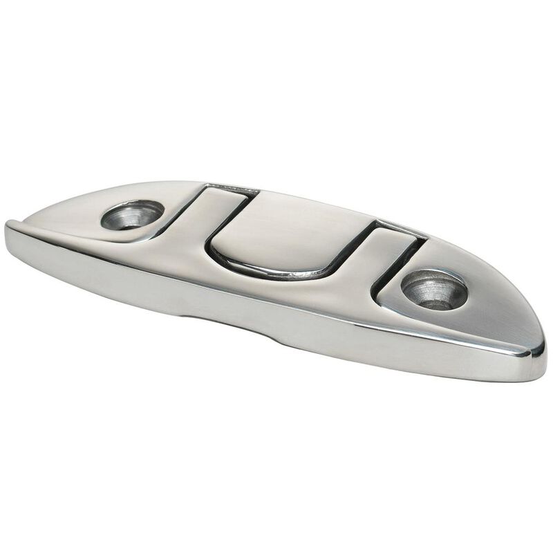 Whitecap 6'' Stainless Steel Folding Cleat | Overton's