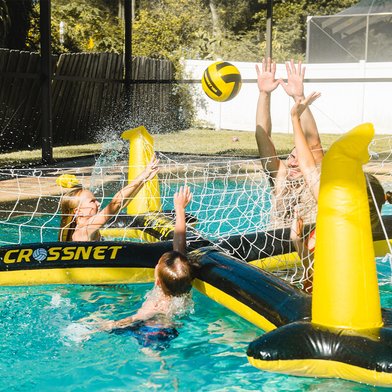 Crossnet Inflatable H2O Four Square Volleyball Pool Game | Overton's