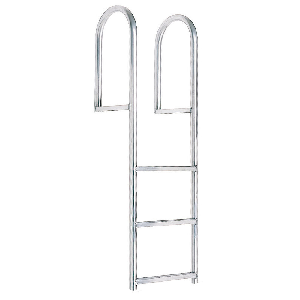 International Dock Stationary Dock Ladder, 3-Step | Overton's