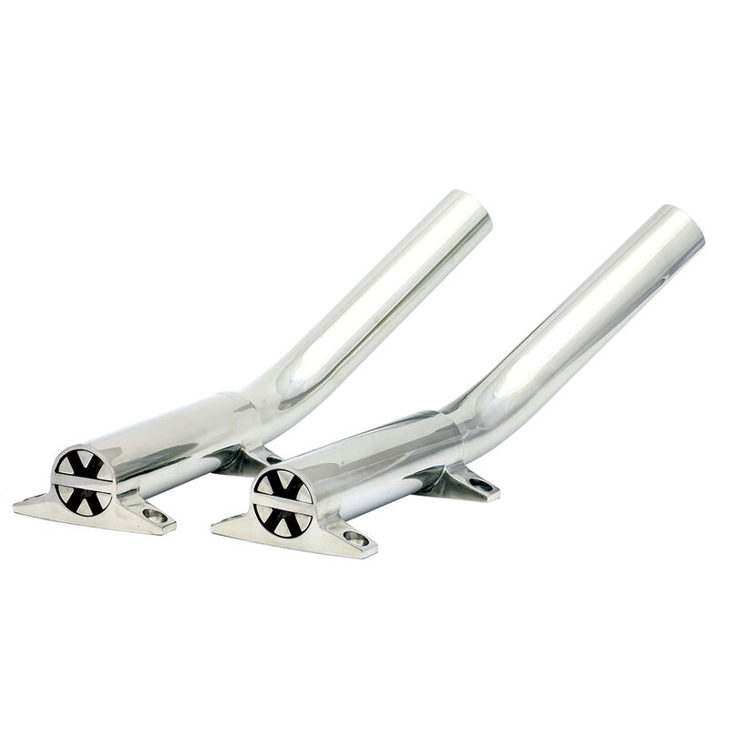 Tigress Fabricated Stainless Steel Side-Mount Outrigger Holders, Pair ...