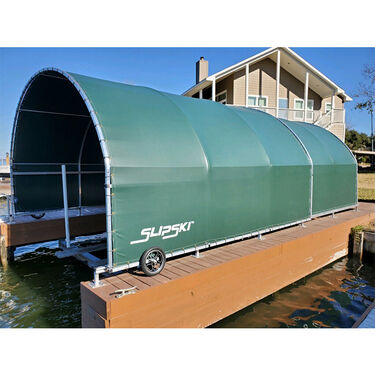 The Slipski Boat Garage Retractable Boat Dock Cover | Overton's
